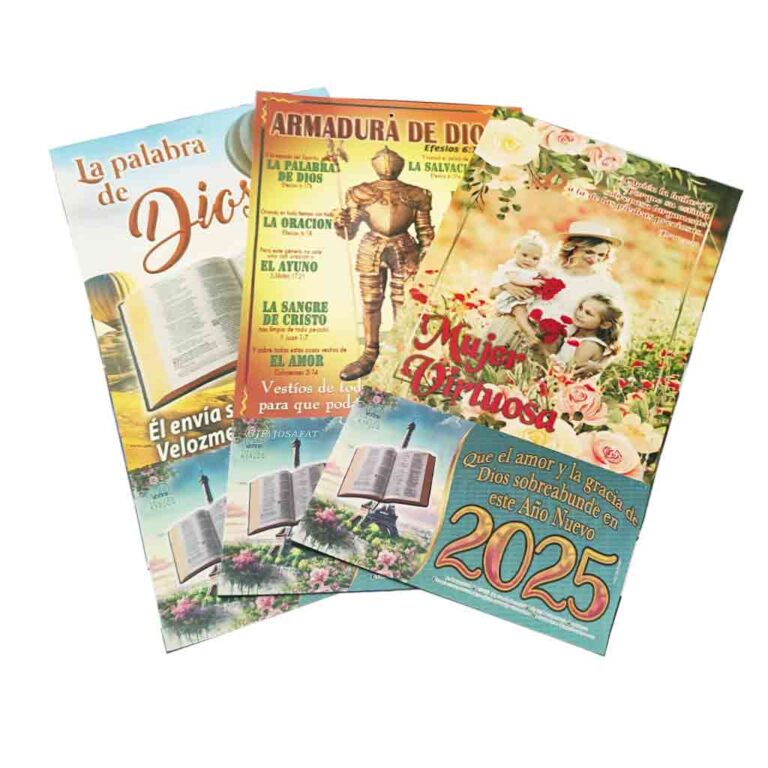 Almanaques Cristianos Medianos 2025 - Casa de la Biblia